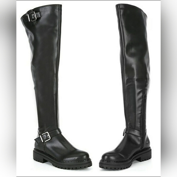 Gianni Bini | Shoes | New Biker Tall Whimsigoth Black Baddie Sexy Rider ...